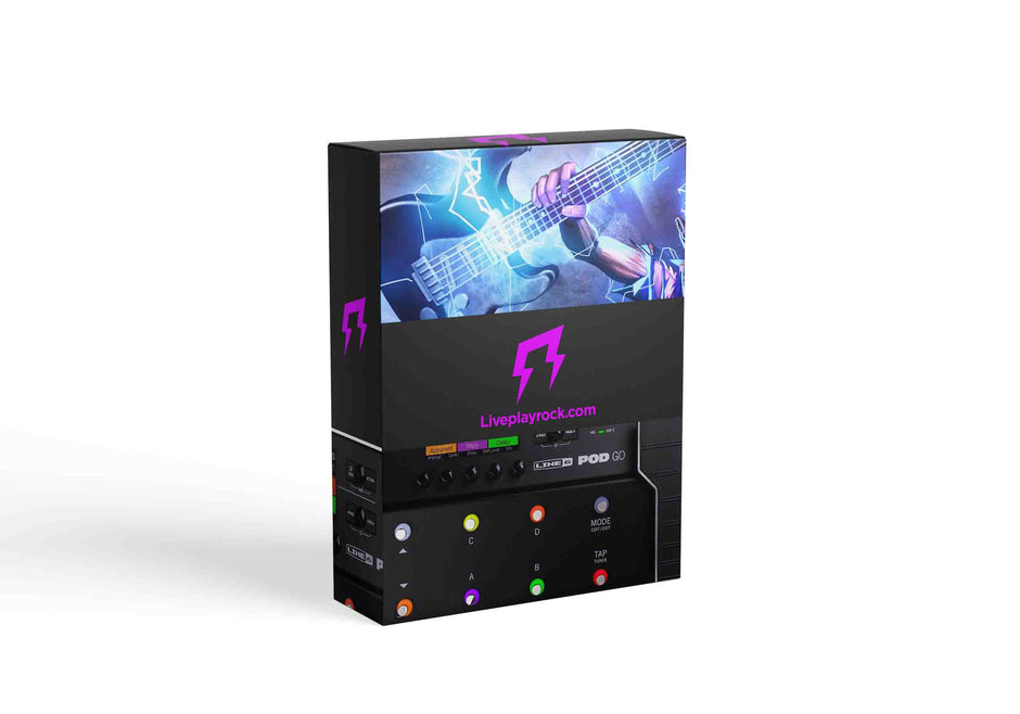 Line 6 POD GO | Custom presets for guitarists by Liveplayrock