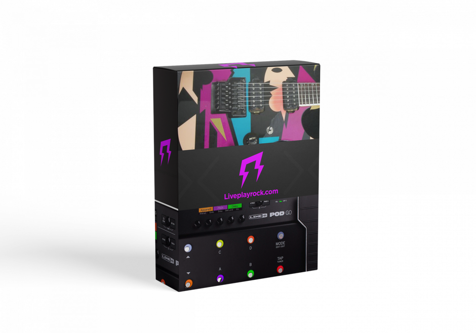 Line 6 POD GO | Custom presets for guitarists by Liveplayrock