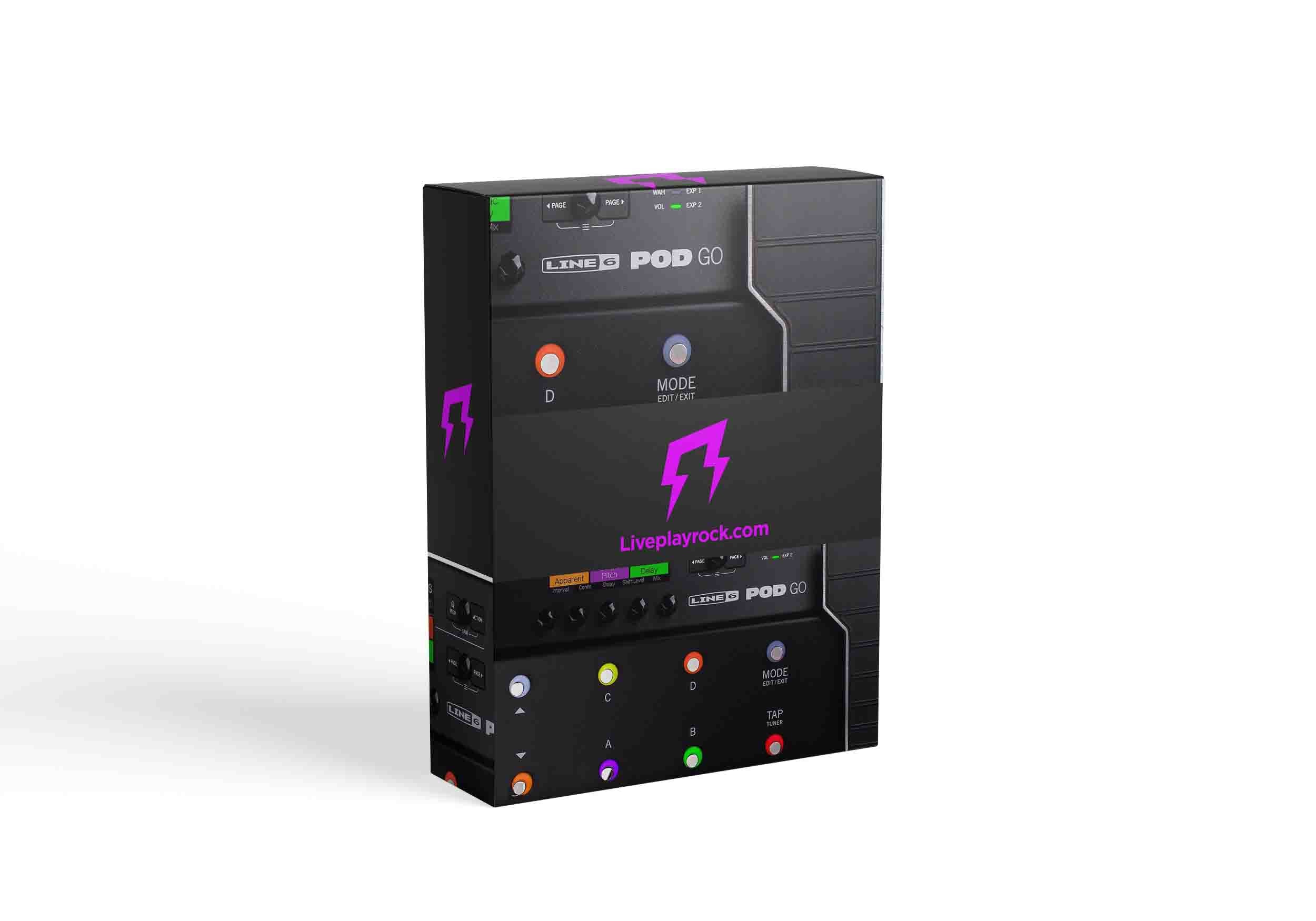 Pod Go Line 6 U2 The Edge style | Guitar presets by Liveplayrock